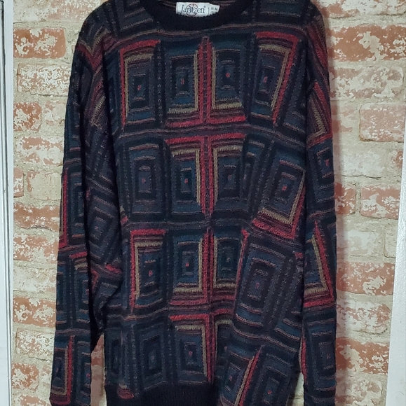 Jantzen | Sweaters | Vintage X 9s Jantzen Classics Multicolor Geometric ...